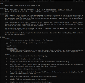 last command in Linux - Linux Operating System Better 2024